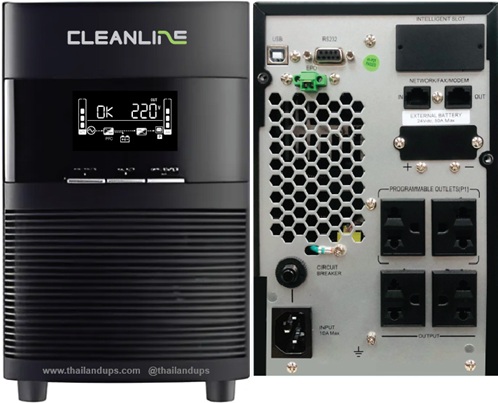 Cleanline UPS สินค้าของคนไทย เริ่มต้นที่ 850va single phase - 3 phase