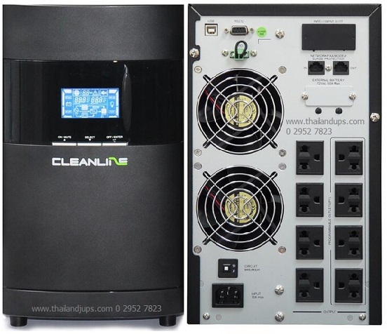 Cleanline UPS สินค้าของคนไทย เริ่มต้นที่ 850va single phase - 3 phase