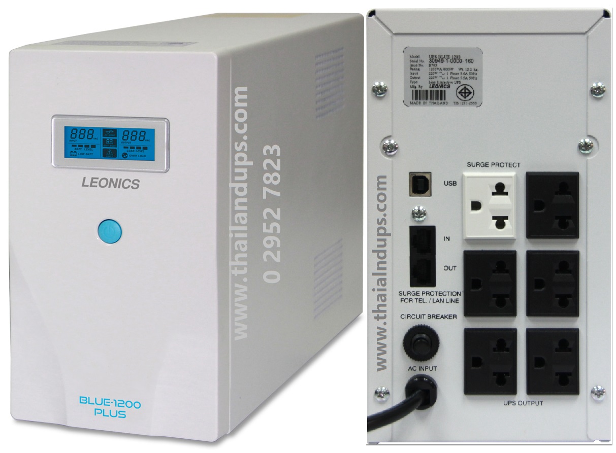 Leonics UPS สินค้าดี brandไทย รับประกัน 2 ปี มีสต๊อก ส่งฟรี