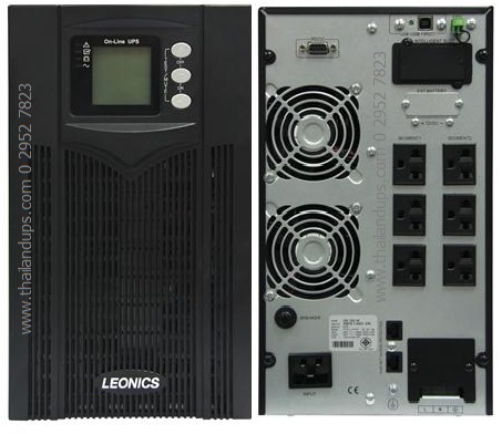 Leonics UKA-4K ( 4000VA2800Watts ) -True online ups - 2 years warranty