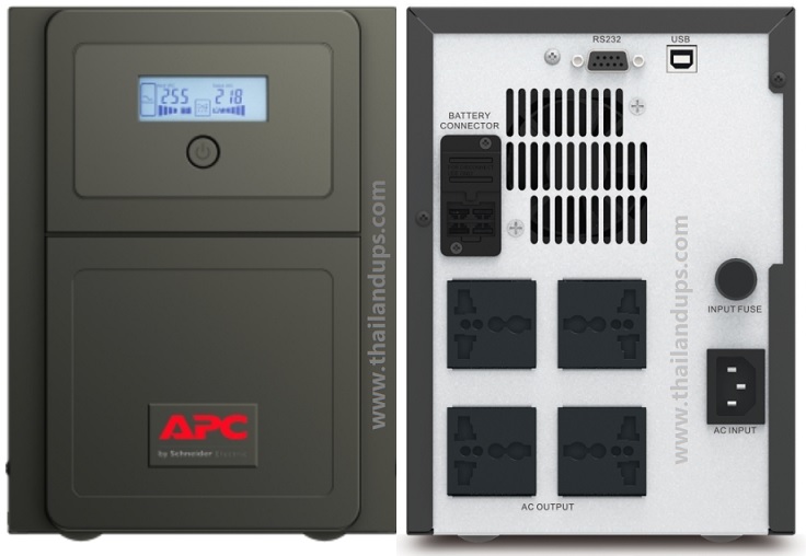 APC SMV Series - line interactive ups 1 phase - สินค้าใหม่ รับประกัน 2 ...