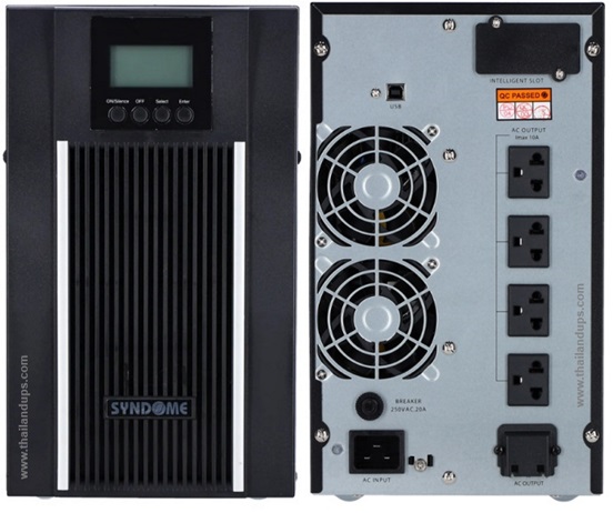 Syndome UPS สินค้า brand ไทย มีตั้งแต่ขนาดเล็ก ไปจนถึงขนาด 3 phase ...